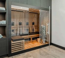 Sauna Combiné 211 Valero+ Intégré – Infrarouge + Traditionnel | SuperSauna