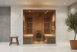 Sauna Combiné 6 Valero Duo Pro | Infrarouge & Finlandais | SuperSauna