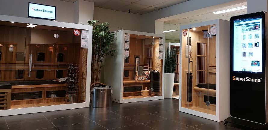 INFRAPLUS 95 VALERO - Compacte 1-persoons Infrarood sauna € 2299 ...